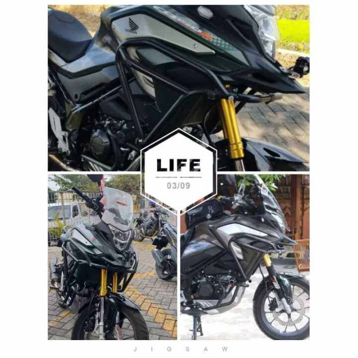 tubular crashbar honda cb150x full body | Lazada Indonesia