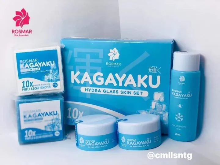 ROSMAR KAGAYAKU HYDRA GLASS SKIN SET | Lazada PH