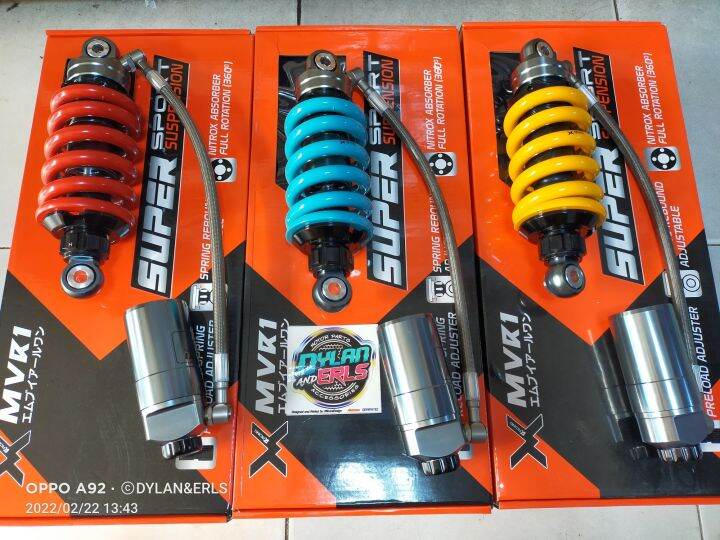 MVR1 MONOSHOCK 225MM SUPER SPORT SUSPENSION FOR RS150/GTR150 | Lazada PH
