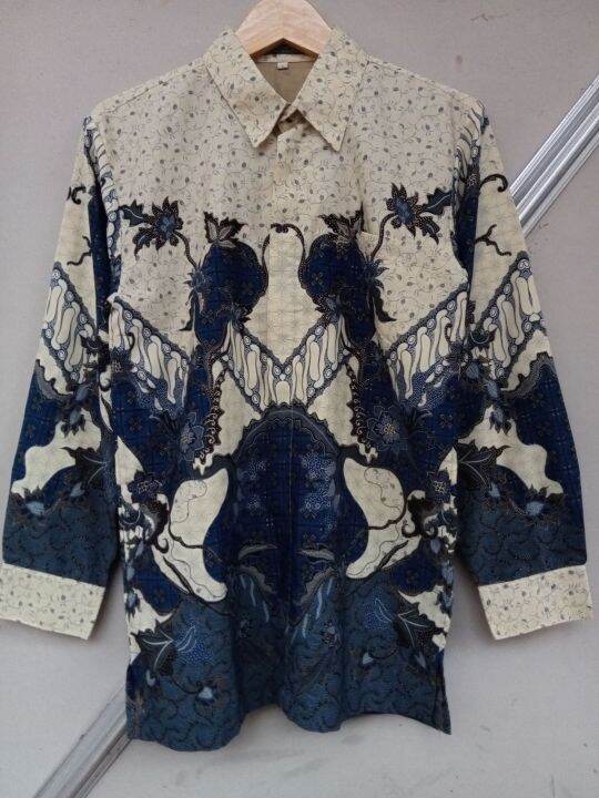 KEMEJA BATIK KENCANA UNGU | Lazada Indonesia