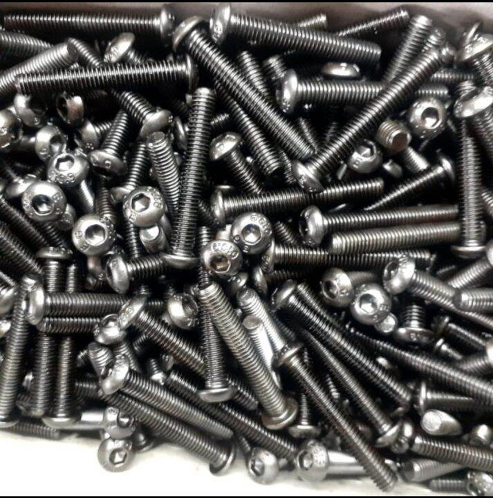 BAUT L BUTTON M6 X 40 PANJANG 4CM FULLDRAT / BAUT L PANJANG 4CM BAJA ...