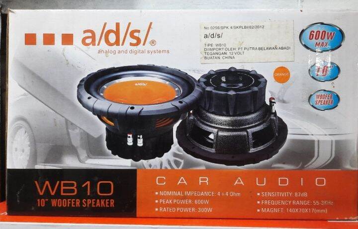 Subwoofer Ads WB 10 | Lazada Indonesia