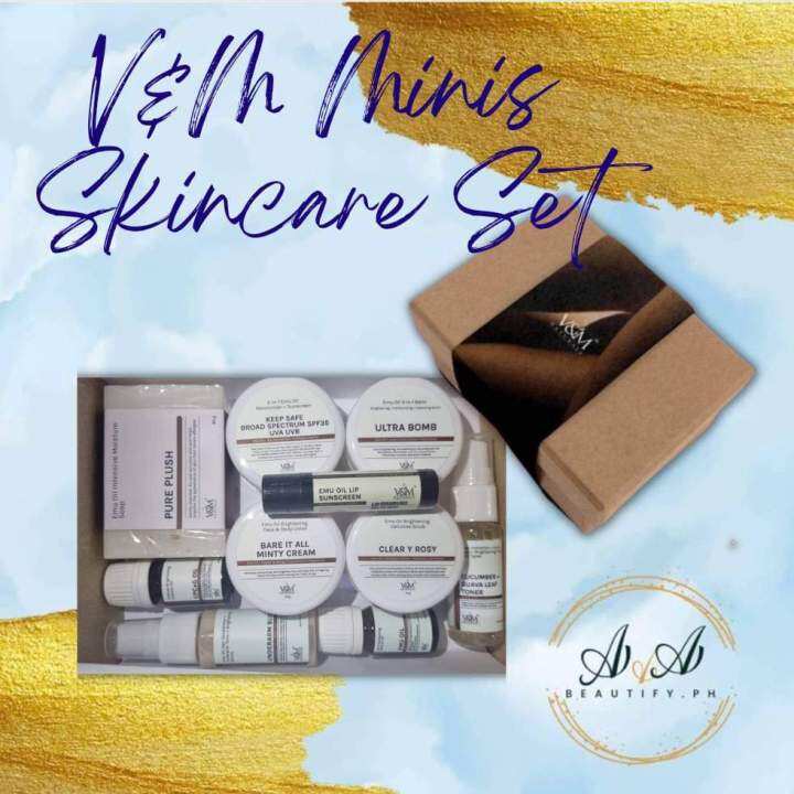 [ BUY 1 TAKE 1 ] V&M Minis Skincare Kit & Pieces | 10 V&M Products Included - Sold per piece | V ...