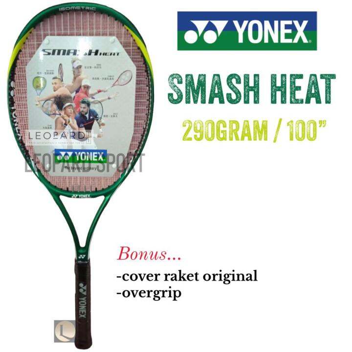Raket Tenis Yonex SMASH HEAT (Green) Berat : 290g 100" Original | Lazada Indonesia