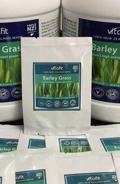 Vitafit Authentic Pure Barley Grass Powder from New Zealand - 14 ...