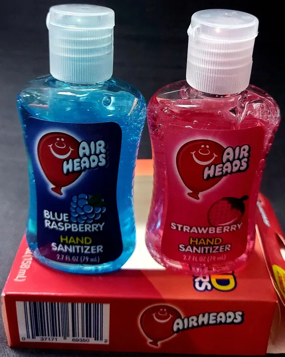 Airheads Blue Raspberry & Strawberry Hand Sanitizer - 79ml each | Lazada PH
