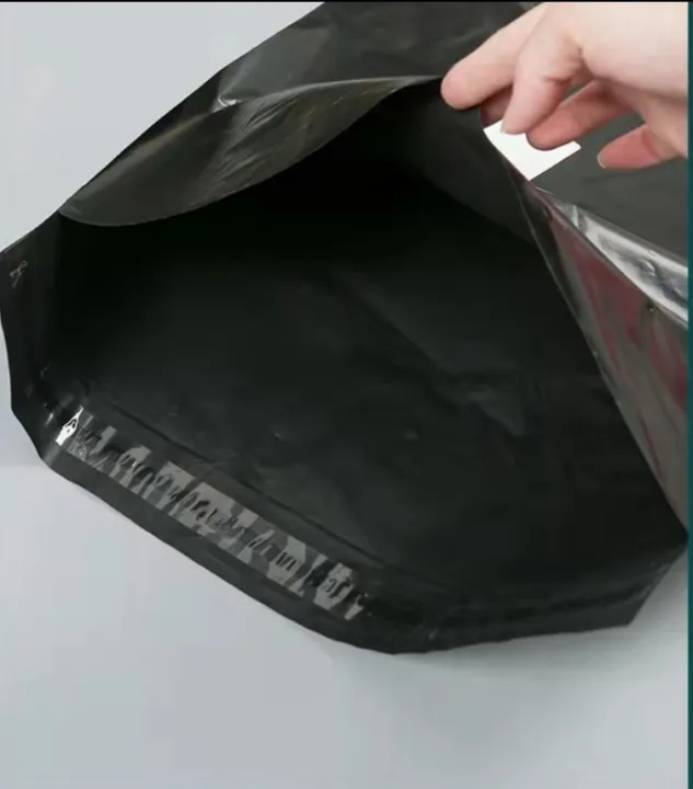 black plain pouch XL | Lazada PH