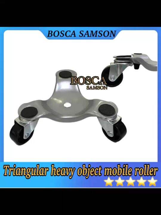 Triangular heavy object transport trolley using furniture mobil tool ...