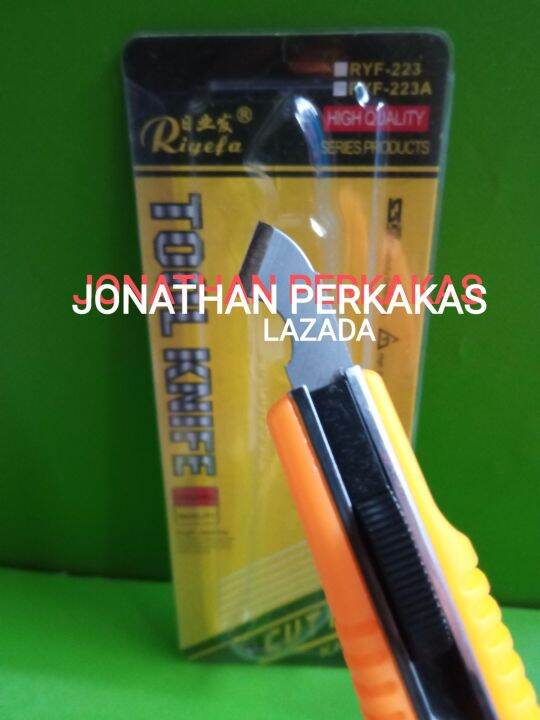 pisau potong akrilik riyefa /pisau kater akrilik riyefa/carter acrylic ...