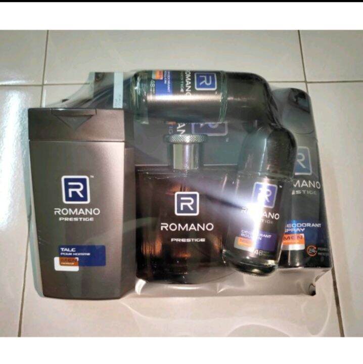 Perfume Romano prestige Perfume gift set ORIGINAL | Lazada