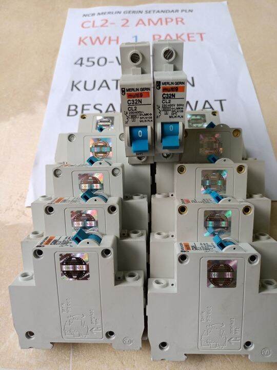 NCB multi setandar PLN CL2 , Cl4, Cl6 Cl 110 1 bok isi 12 pcs/biji ...
