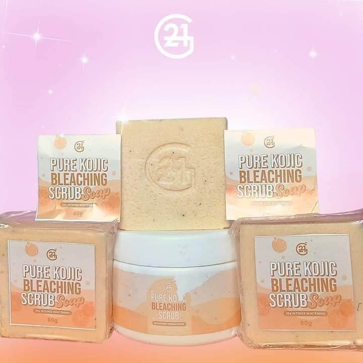 G21 Pure Kojic Bleaching Scrub Soap Pure Kojic Bleaching Scrub
