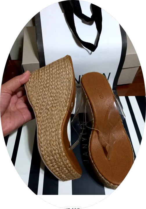 36 37 38 slim feet adjust if wide feet wedge mall pull out | Lazada PH