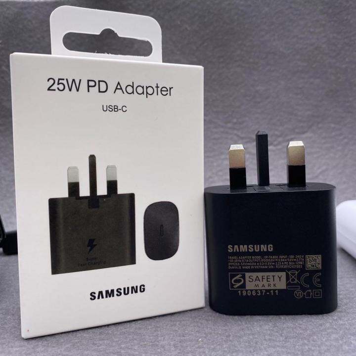 SAMSUNG 25W PD USB C-ADAPTER EP-TA800 | Lazada