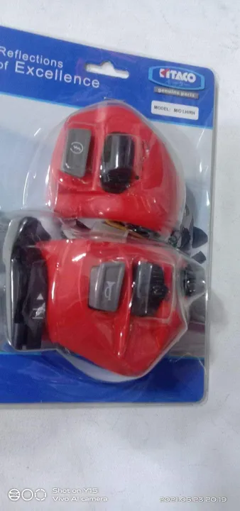 [BROOOMBROOMPEEP]Handle Switch Mio Sporty RED COLOR Left And Right ...