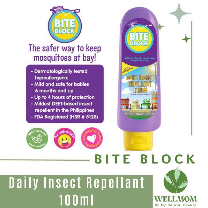 Bite Block Daily Insect Repellent | Lazada PH