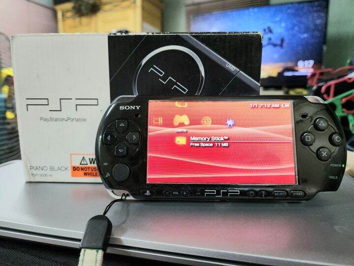 PSP 3000 Black (Complete) Playstation Portable | Lazada PH