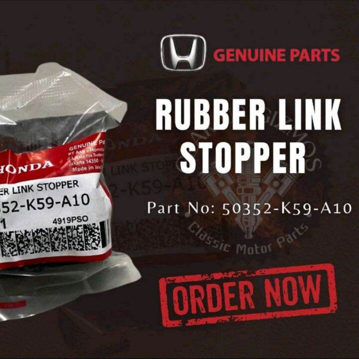 HONDA Genuine Parts | Rubber Link Stopper | Lazada PH
