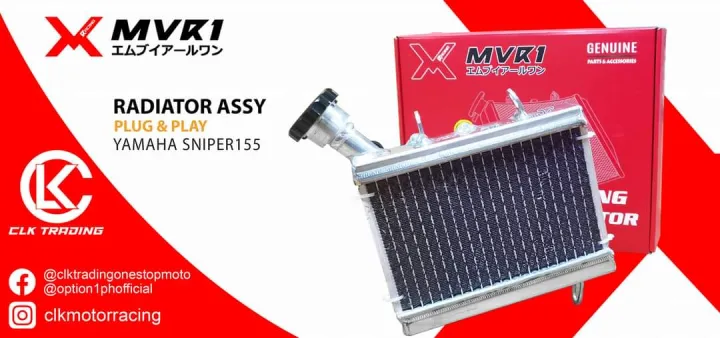 MVR1 RADIATOR ASSY FOR SNIPER 155 | Lazada PH