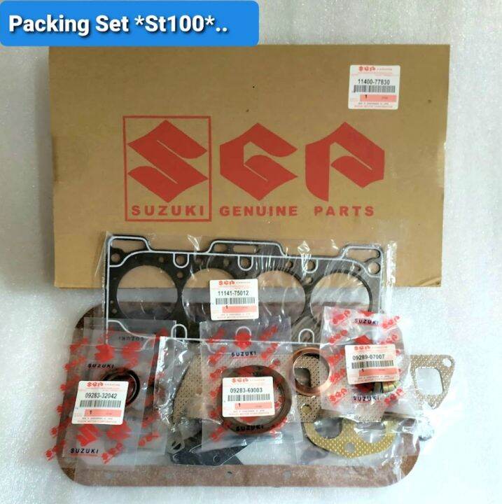 Packing Set Gasket Full Set Suzuki Carry 1.0 1000Cc Extra ST100 Injeksi Asli Original | Lazada ...