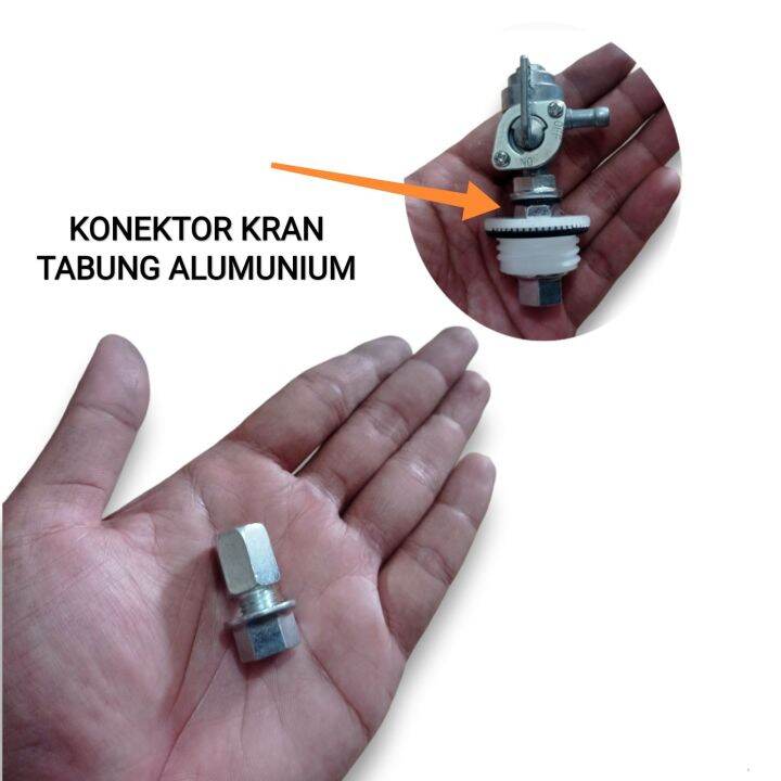 KONEKTOR KRAN CO2 TABUNG ALUMUNIUM AQUASCAPE | Lazada Indonesia