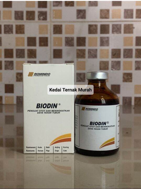 Biodin 50 ml Menguatkan Otot Stamina Daya Tahan Tubuh Hewan Pasca ...