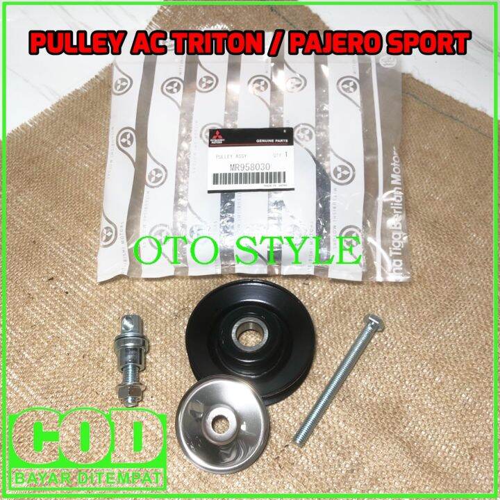 PULLEY TENSIONER FAN BELT AC PAJERO SPORT TRITON - PULLEY AC TRITON ...