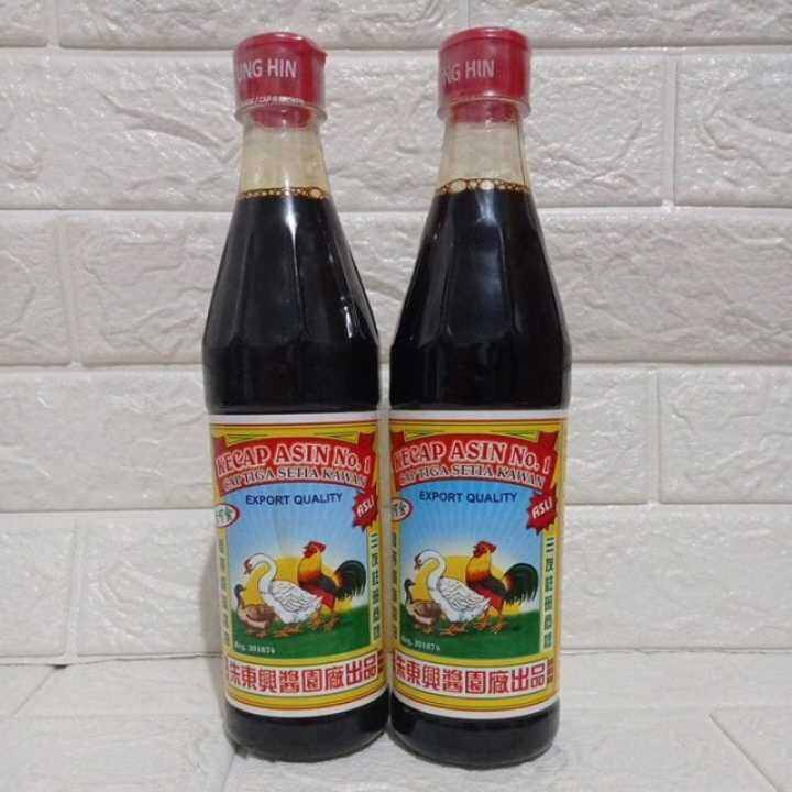 kecap asin cap 3 sekawan cu tung hin kemasan 650 ml | Lazada Indonesia