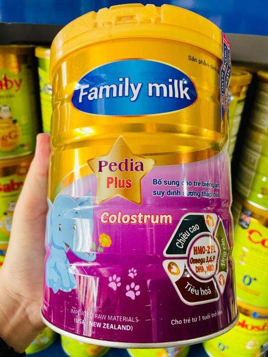 Sữa bột Family Milk Pedia Plus Trên 1 tuổi hỗ trẻ biếng ăn(850g ...
