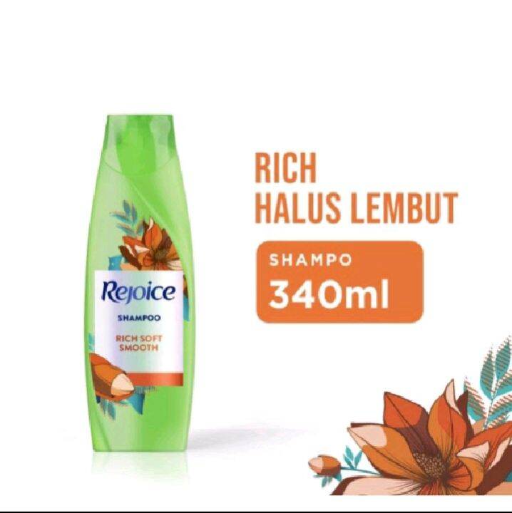 Rejoice Shampoo Rich Soft Smooth 340 Ml | Lazada Indonesia