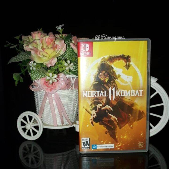 Game Nintendo Switch Mortal Kombat 11 XI Kaset CD Cartridge Original Bekas Second Mulus | Lazada ...