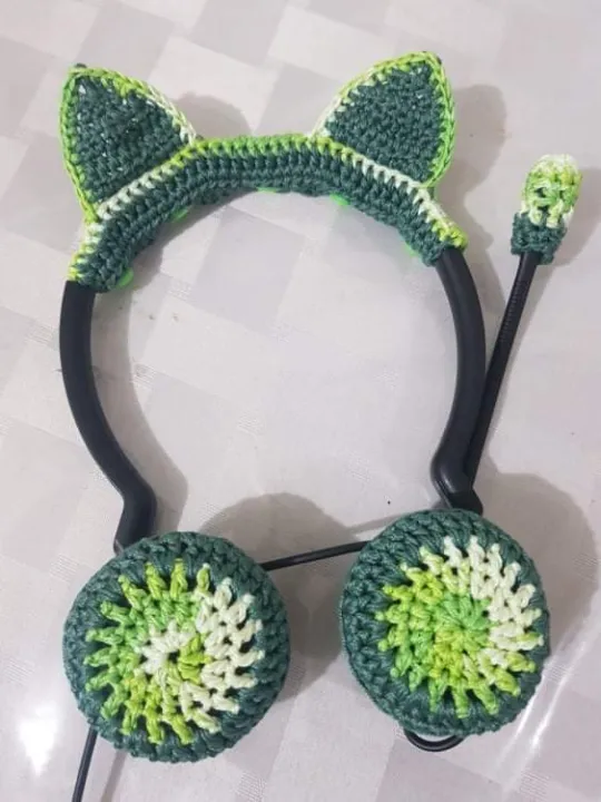 headset cover (crochet) | Lazada PH