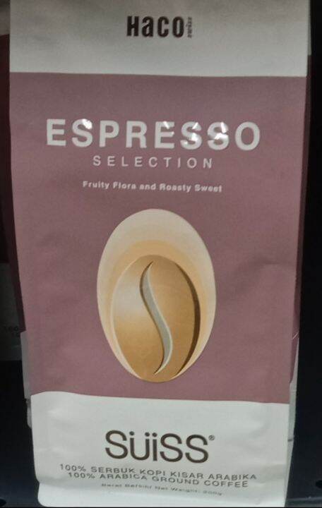 Haco Suiss Espresso Ground Coffee 200g | Lazada