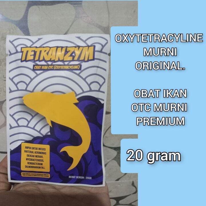 Obat ikan otc murni original / oxytetracycline / obat ikan / obat ikan ...