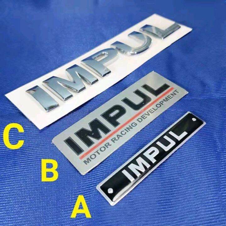 NISSAN Car Emblem Logo ' IMPUL - MPTOR RACING DEVELOPMENT ' | Lazada