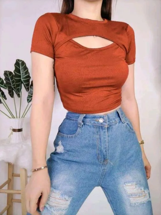 Cut Top Lazada Ph Buy Sell Online Crop Top With Cheap Price Lazada Ph