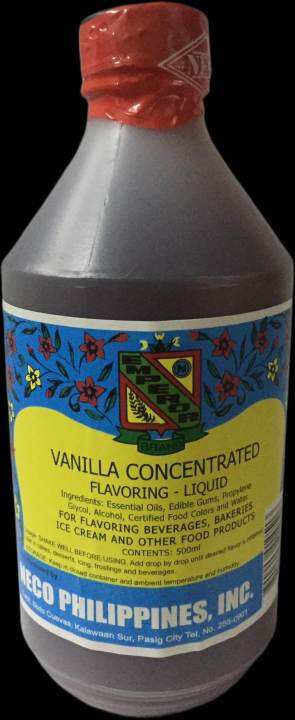 VANILLA CONCENTRATED FLAVORING LIQUID 500ml | Lazada PH