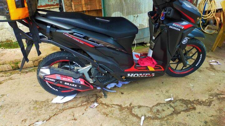 HONDA CLICK 125 HEAT GUARD DECALS | Lazada PH