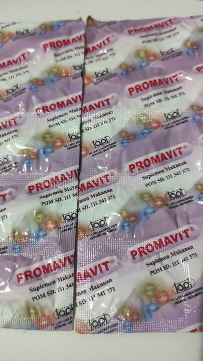 promavit multivitamin strip 10 tablet | Lazada Indonesia