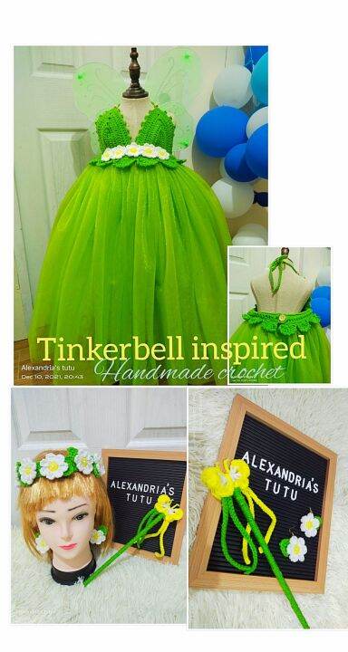 Tinkerbelle tutu inspired MTO#10 | Lazada PH