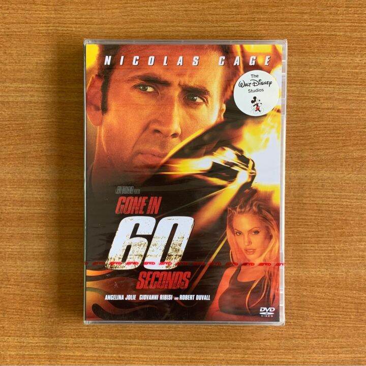 DVD : Gone in 60 Seconds (2000) 60 วิ รหัสโจรกรรมอันตราย [มือ 1] Nicolas Cage / Angeline Jolie ...