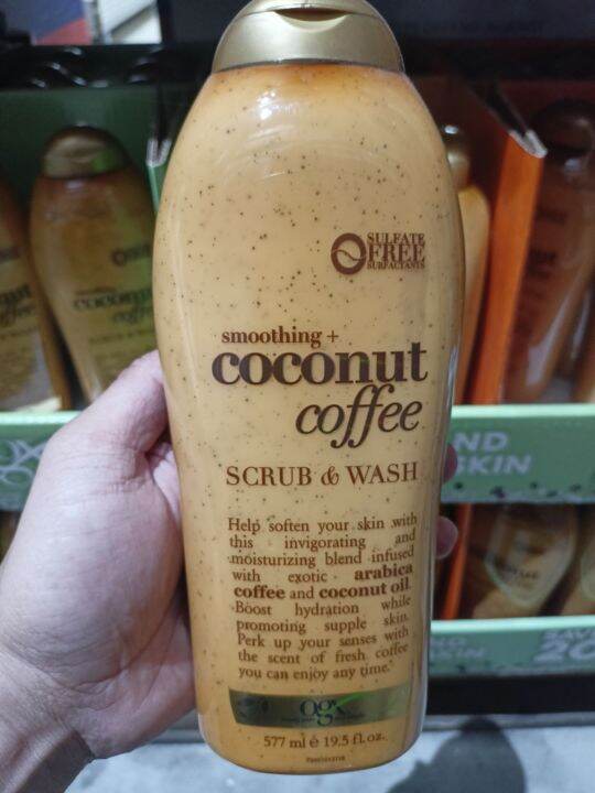 OGX Scrub & Wash Coconut Coffee 577ml | Lazada PH