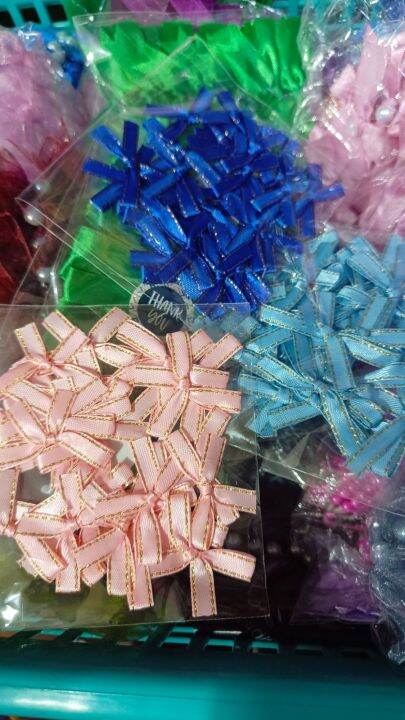 ready made ribbons 25 pcs 1/4 size ribbon | Lazada PH
