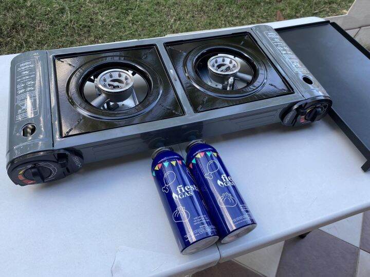 Brand New Butane Stove with Hot Plate and Canisters | Lazada PH