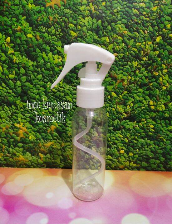 BOTOL SPRAY TEIGER BURUNG 100 ML BENING TUTUP PUTIH (10 pcs) | Lazada ...