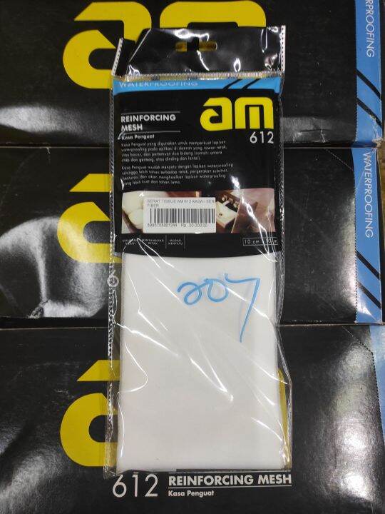 Serat Tissue merk am 10cm x 10m untuk waterproofing - kain kasa - kasa ...