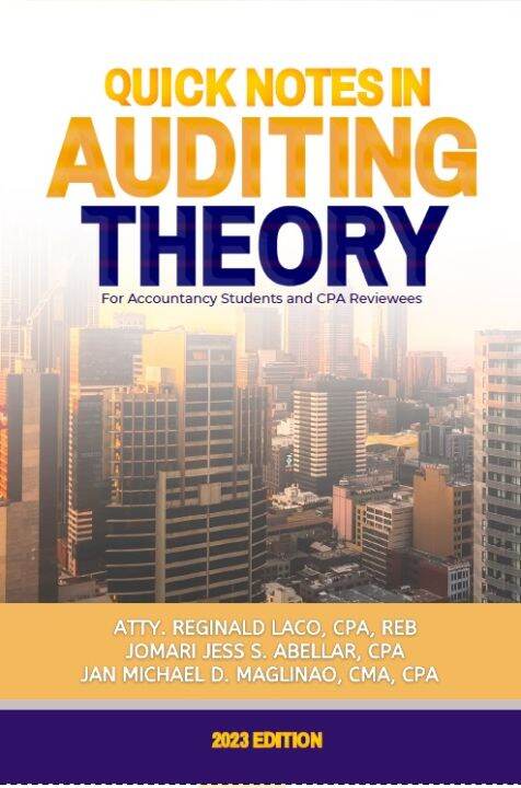 AUTHENTIC 2023 Edition Quick Notes in Auditing Theory for Accountancy ...