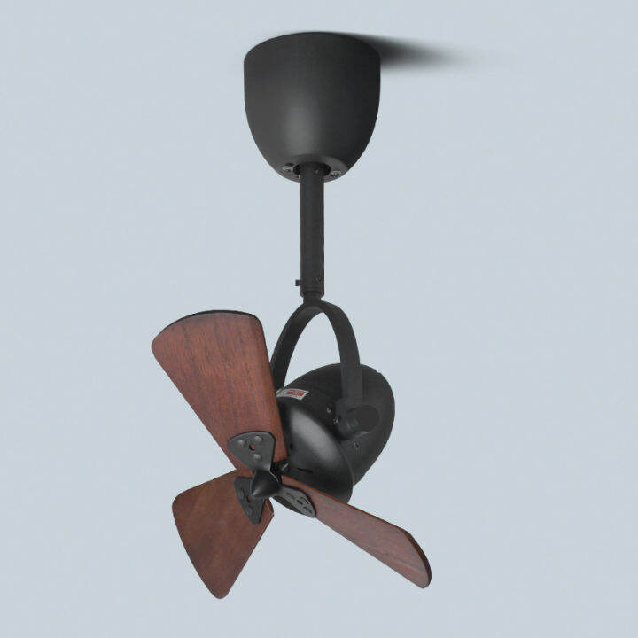 15-Inch Corner Silent Wind Ceiling Fan Retro Bedroom Timing Log Wind ...
