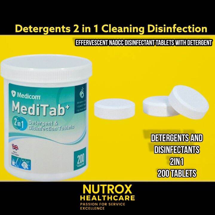 Detergents 2 in 1 cleaning and disinfection, Effective chlorine ...