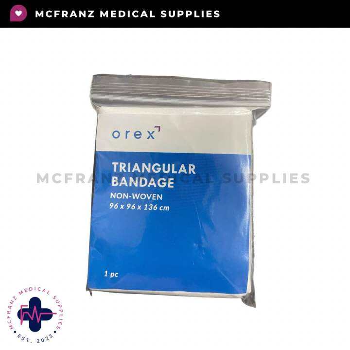 Triangular Bandage - White | Lazada PH